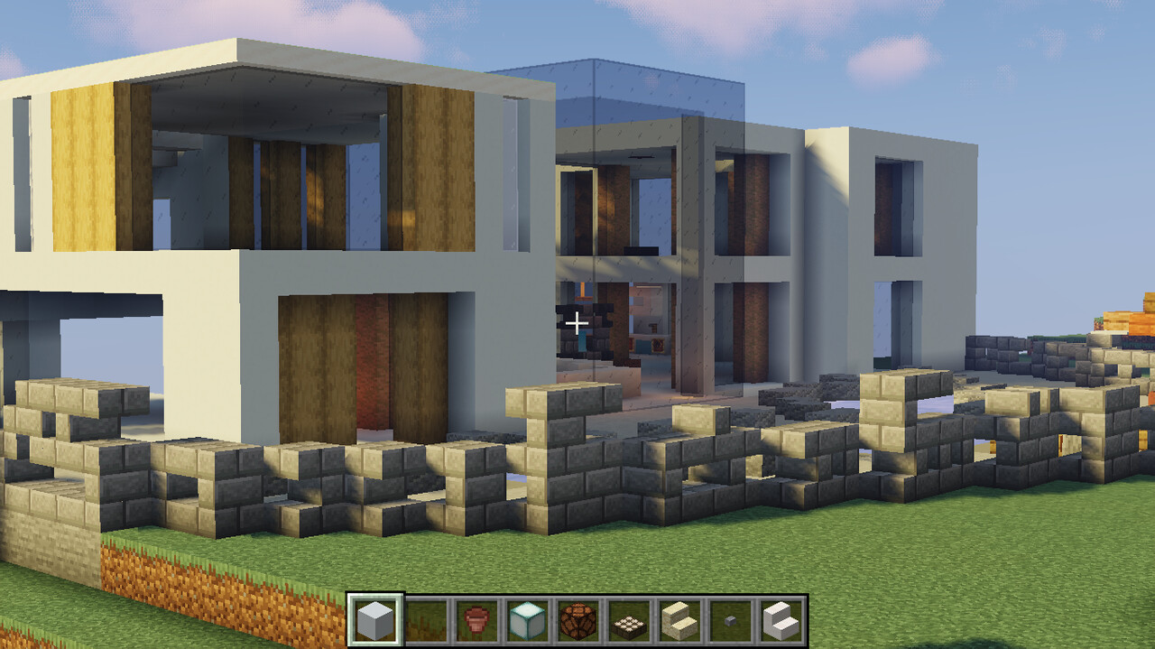 Modern Ocean House Minecraft Map