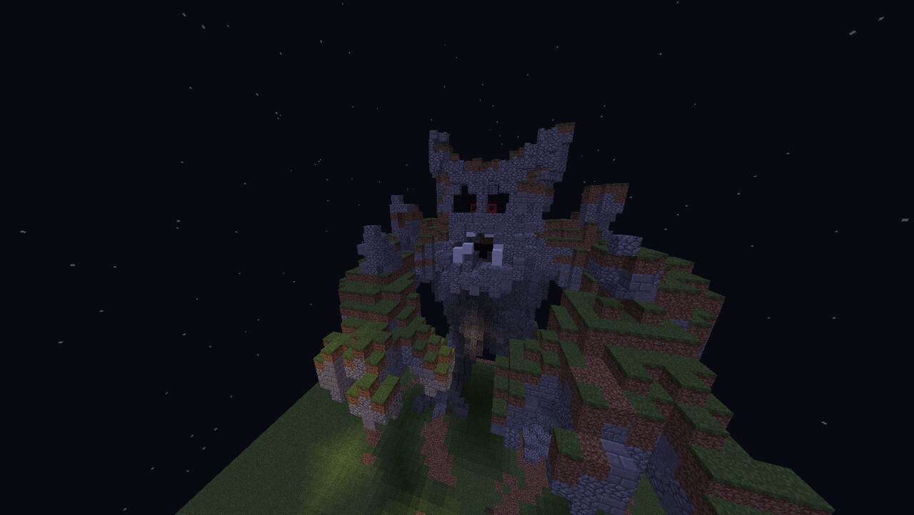 Big Grass Monster Minecraft Map