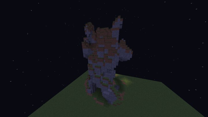 Big Grass Monster Minecraft Map