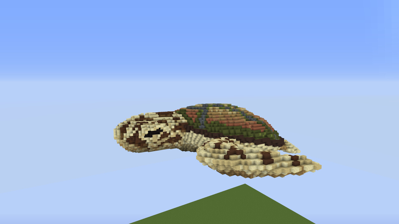 Sea turtle minecraft organic builds Minecraft Map