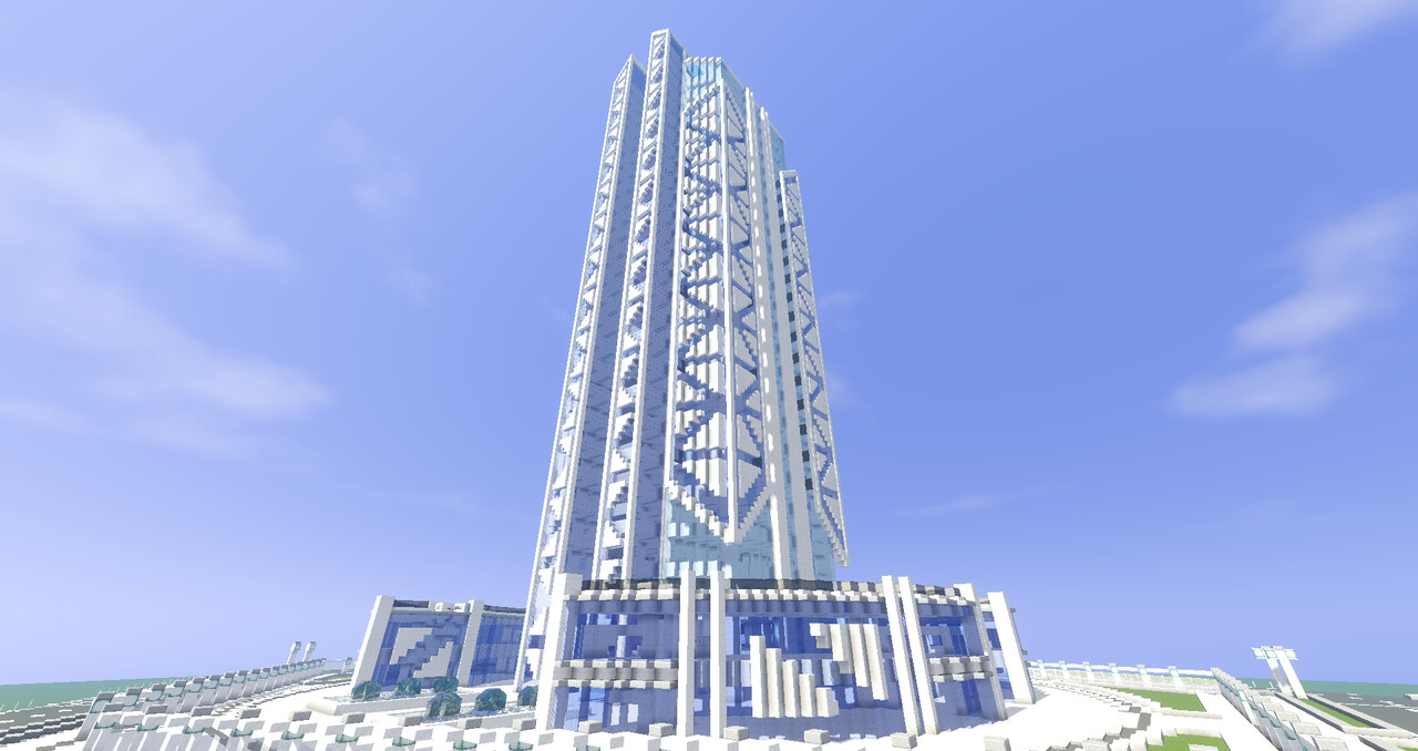 Quartz Tower #20 Minecraft Map