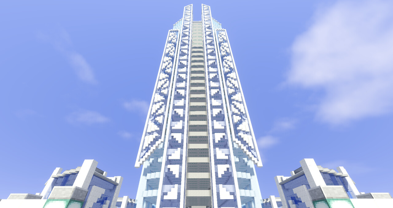 Quartz Tower #20 Minecraft Map