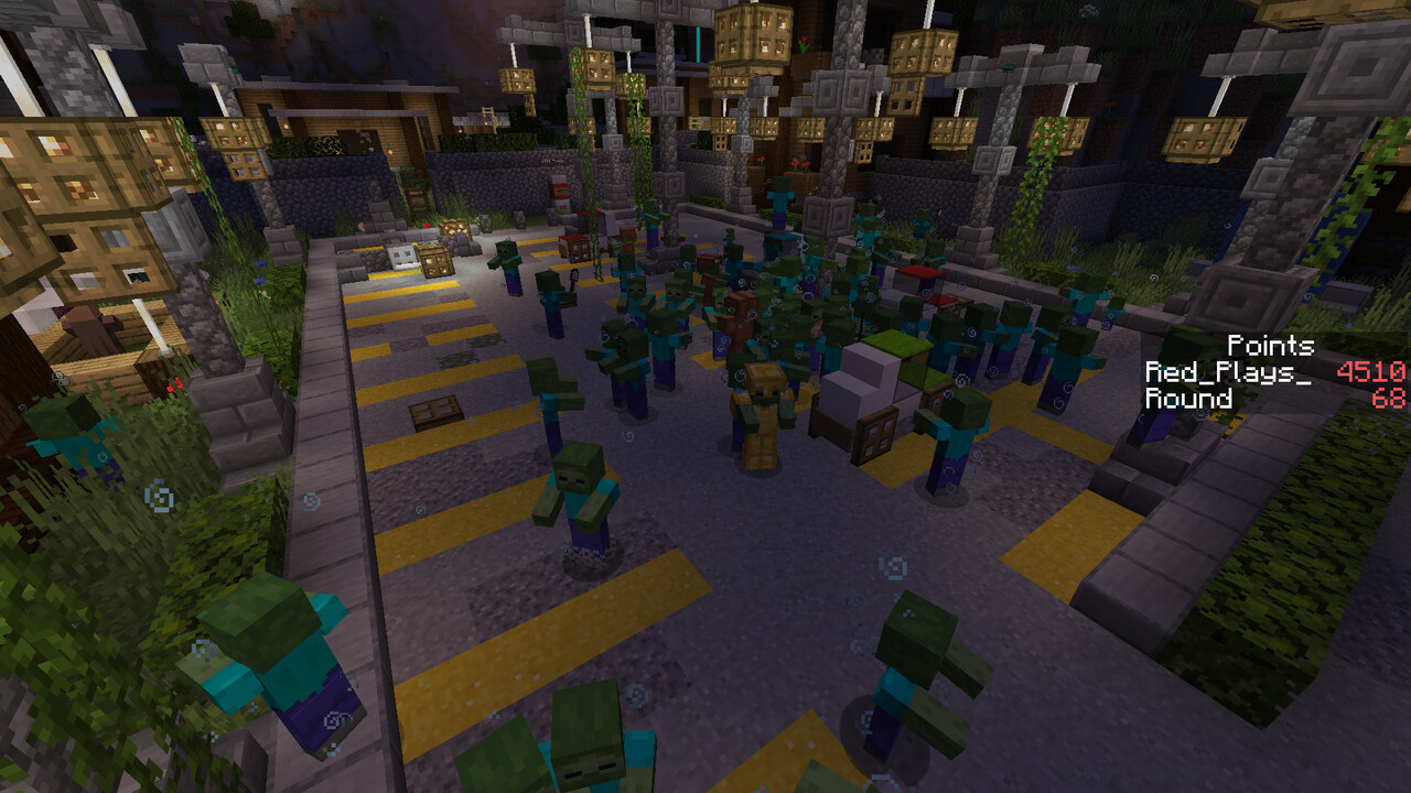 (Newest Snapshot) Minecraft Zombies 2,000,000+ Waves!! Part 1&2 ...