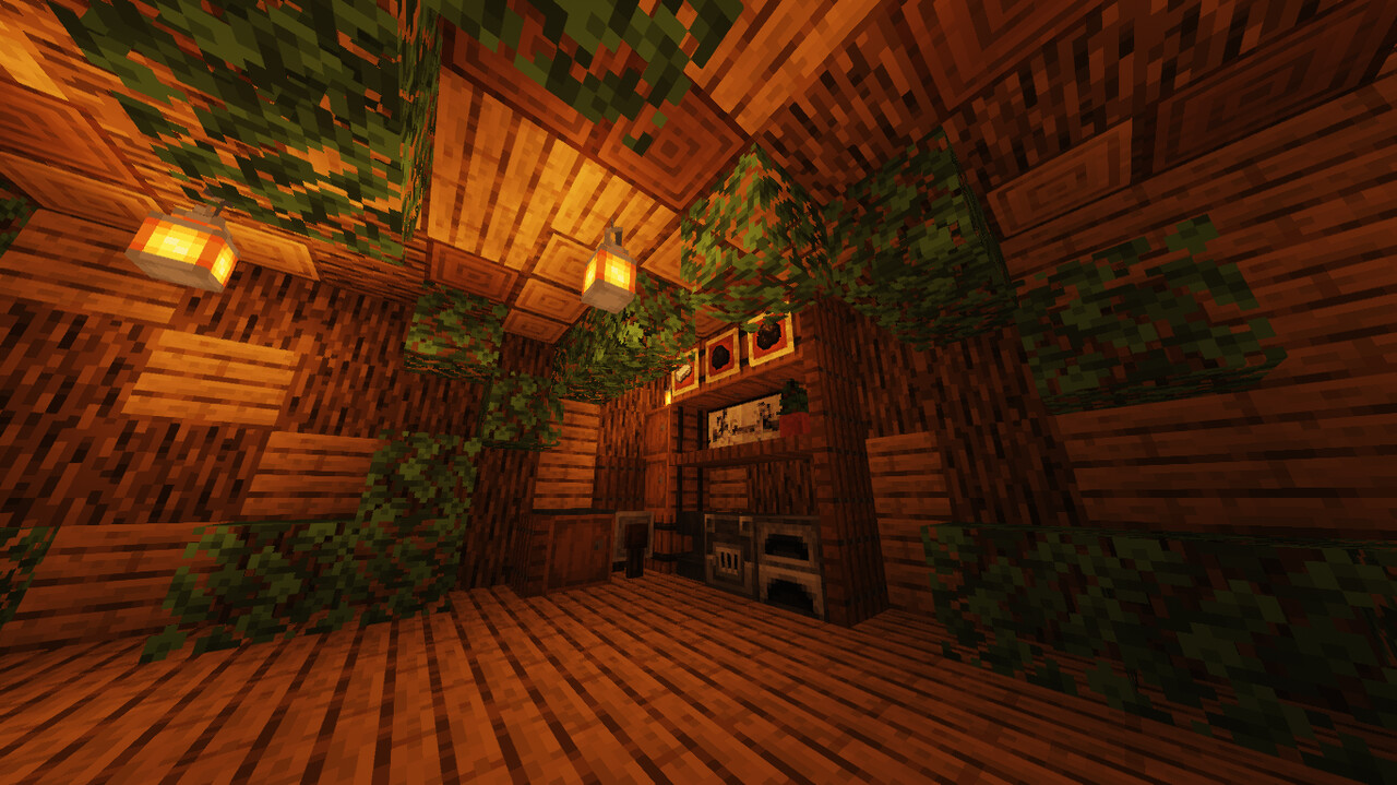 Medieval Mountain House Minecraft Map