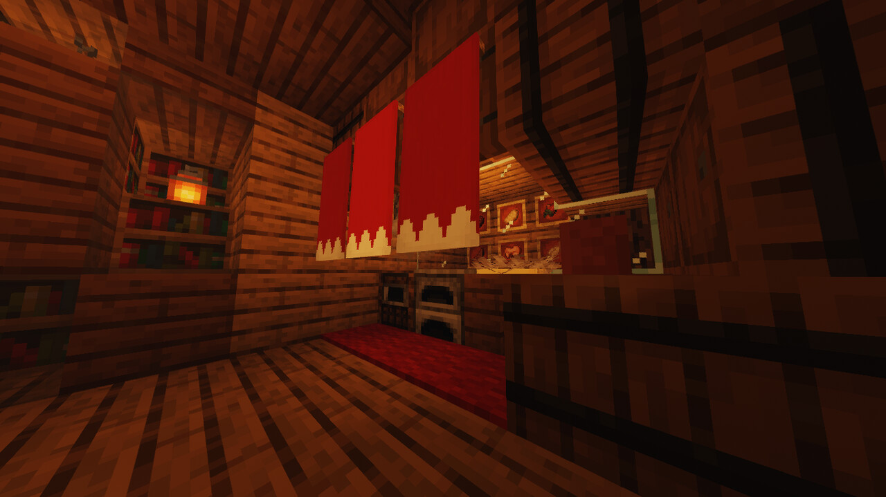 Medieval Mountain House Minecraft Map