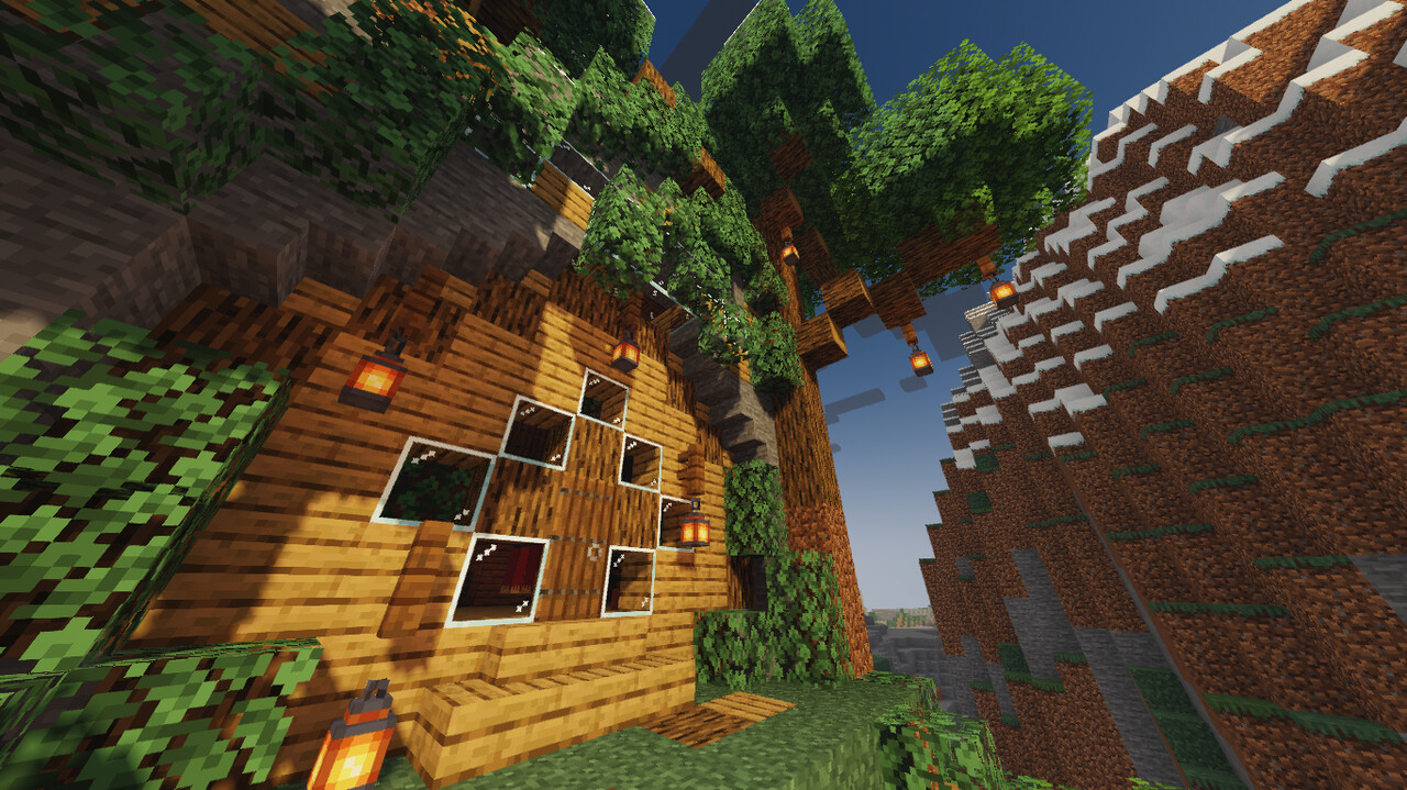 Medieval Mountain House Minecraft Map