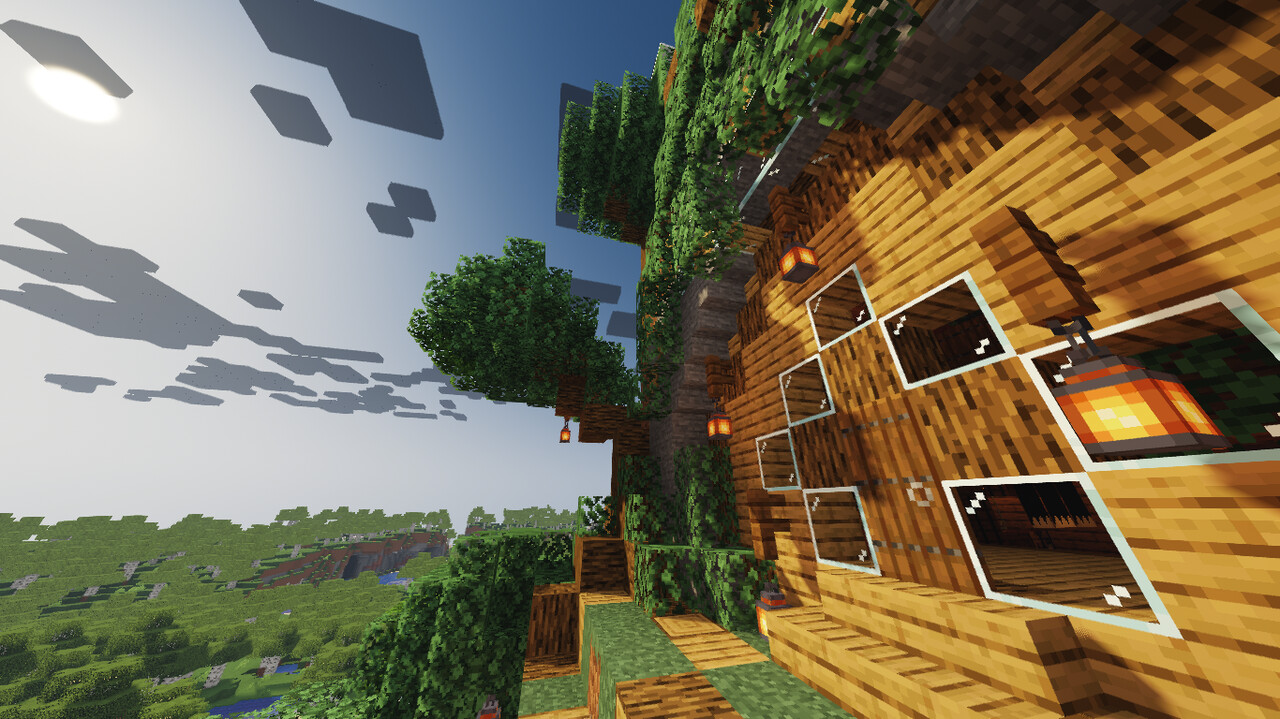 Medieval Mountain House Minecraft Map