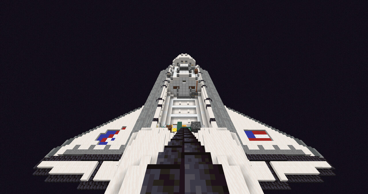Space Shuttle Endeavour Minecraft Map