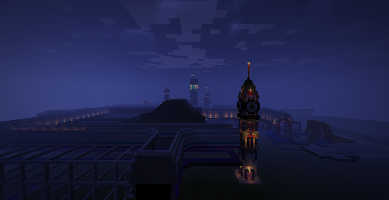 Mega plex pizza the biggest fnaf map ever created Minecraft Map