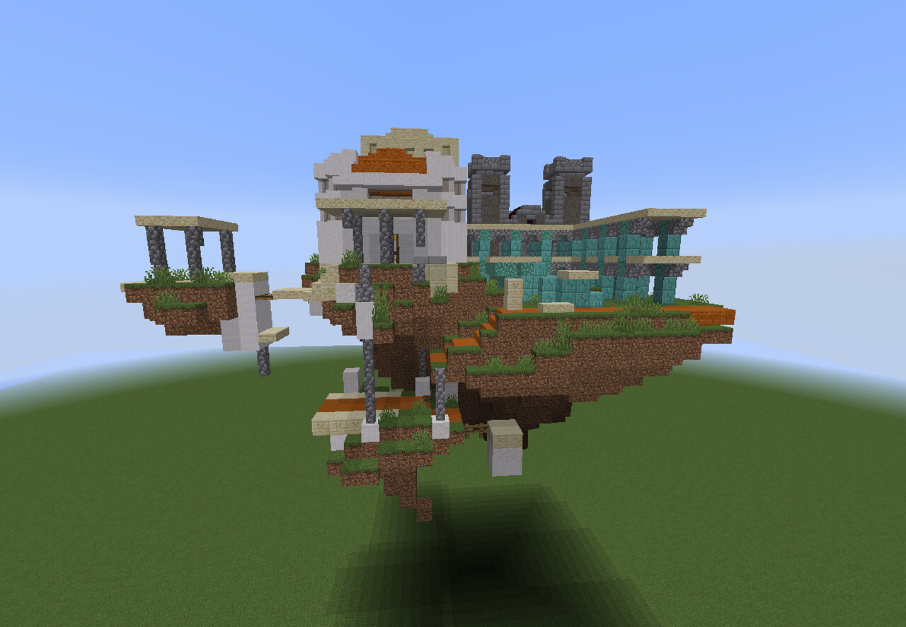 Smash Bros Temple Stage Minecraft Map