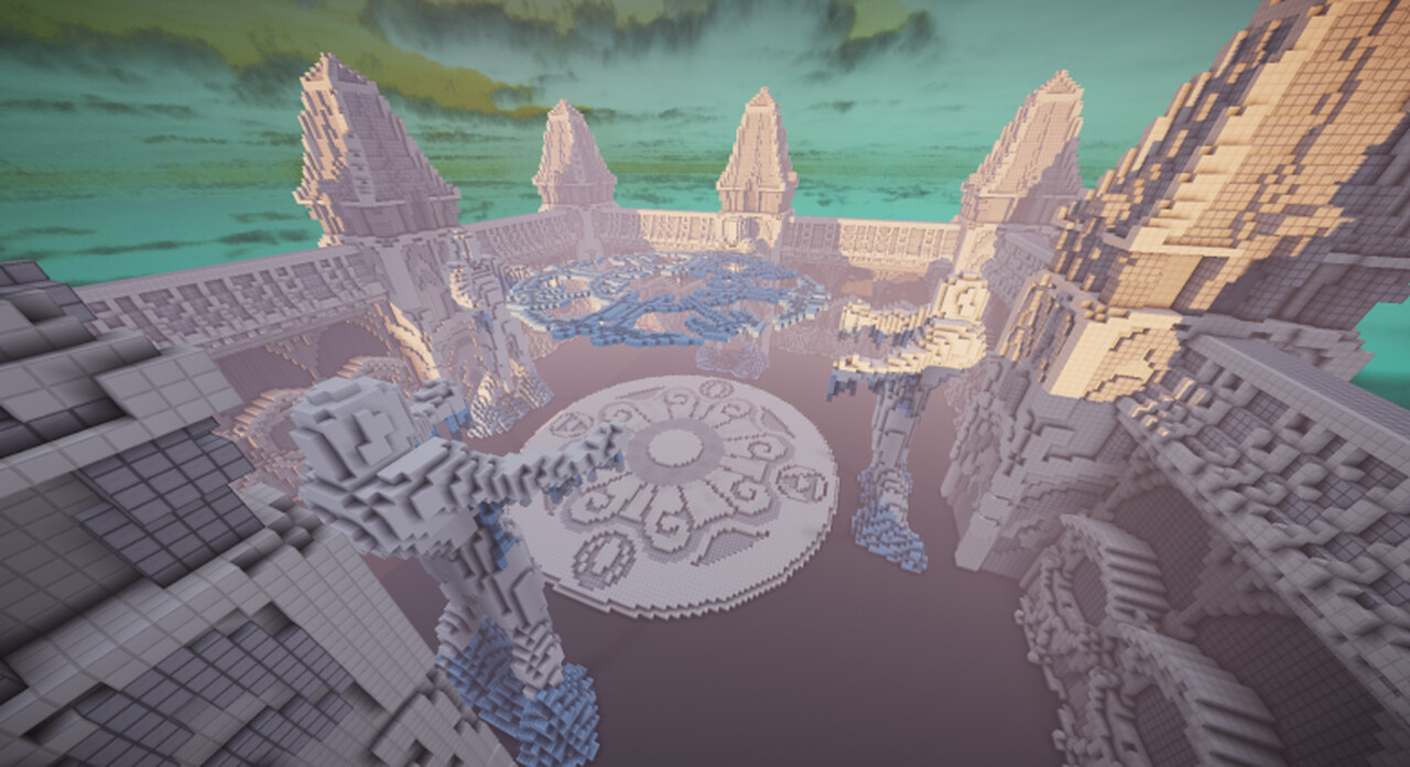 Ice spawn | FastGoodBuild Minecraft Map