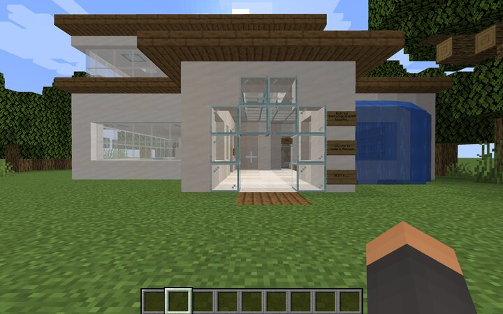 Modern Mansion [BETA 0.1.1] (For Java Edition) Minecraft Map