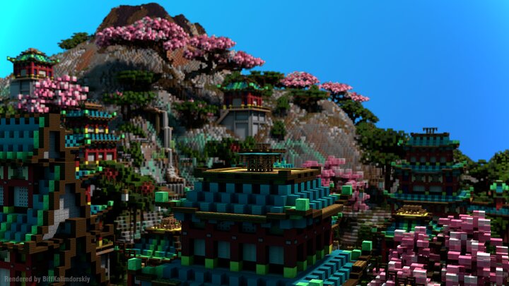 Chinese location Minecraft Map