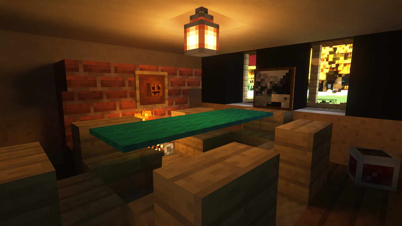 Old Manor House [Full Interior] - Rhode Island, Fall 1962 Minecraft Map