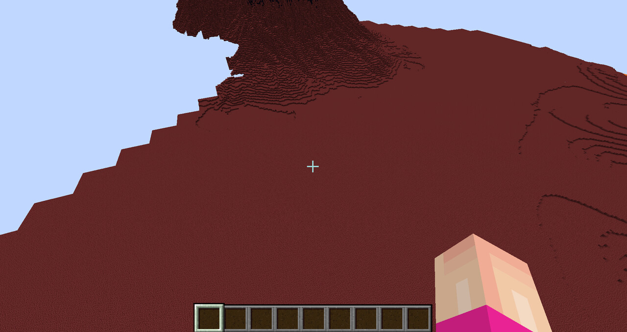Volcanic Island Build Plot Minecraft Map