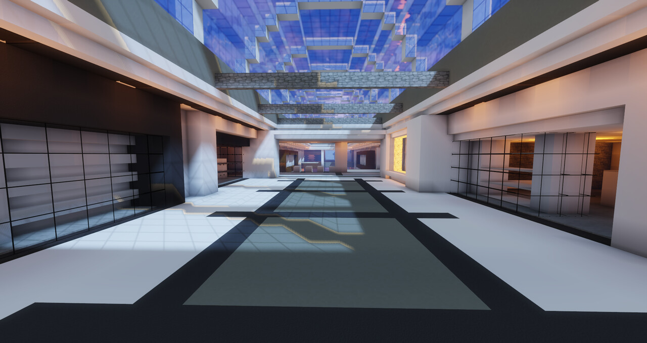 Shopping Center (Mall) Minecraft Map