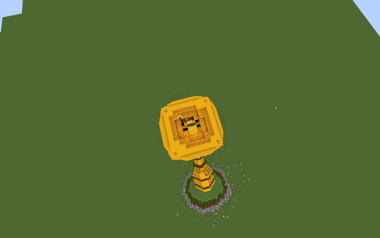 Giant Bee Hive Minecraft Map