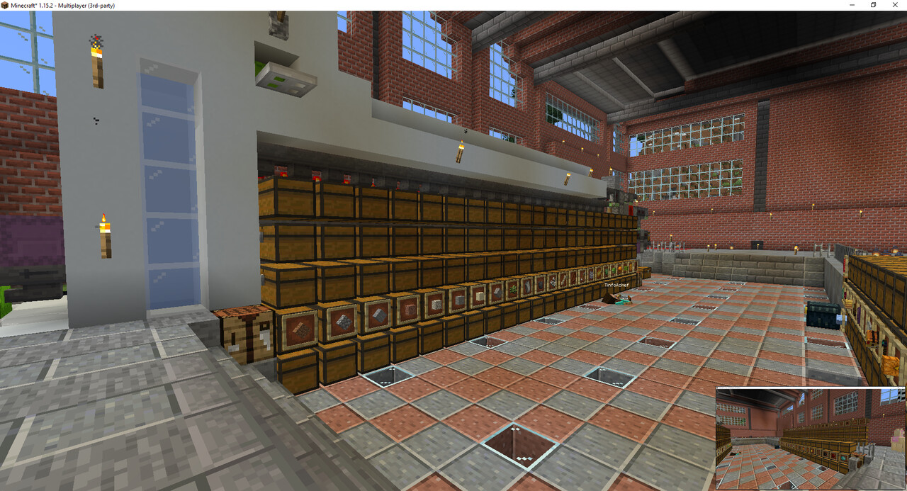 Storage System Minecraft Map