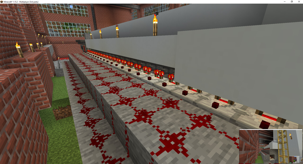 Minecraft Storage System Schematic Minecraft Storage System