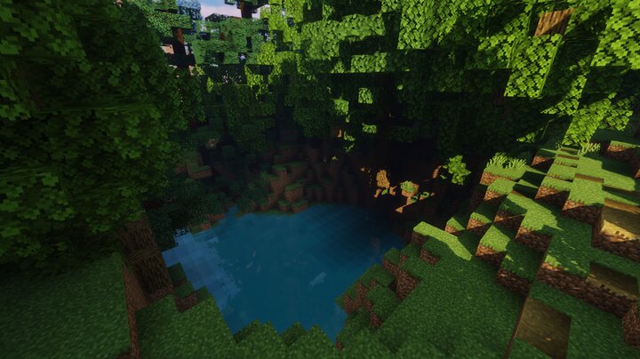 Summer landscape Minecraft Map