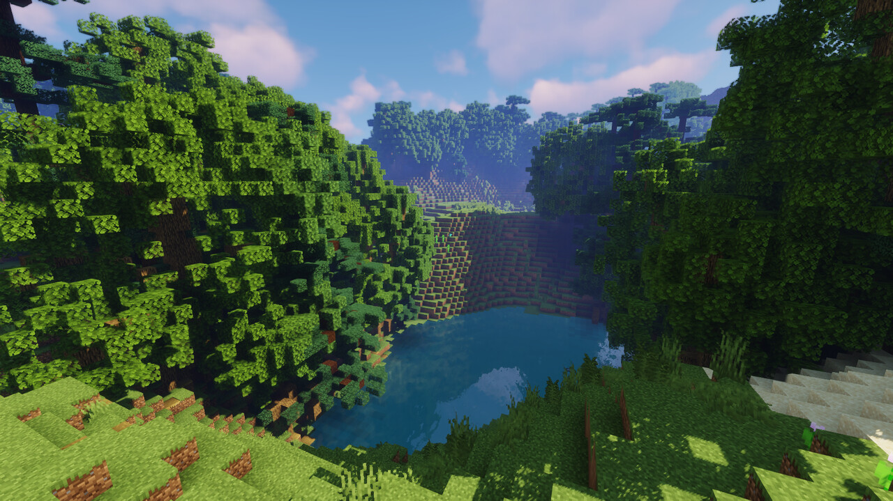 Summer landscape Minecraft Map