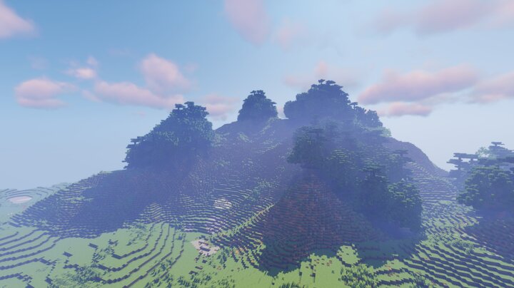 Summer landscape Minecraft Map