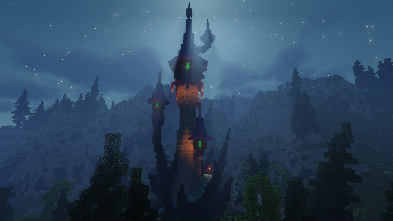 witch tower Minecraft Map