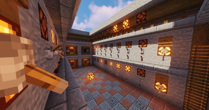 Quad-Instrument Beat Machine Minecraft Map