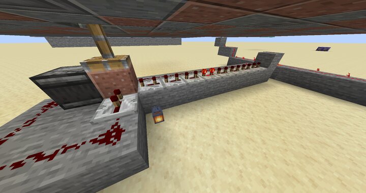 Quad-Instrument Beat Machine Minecraft Map