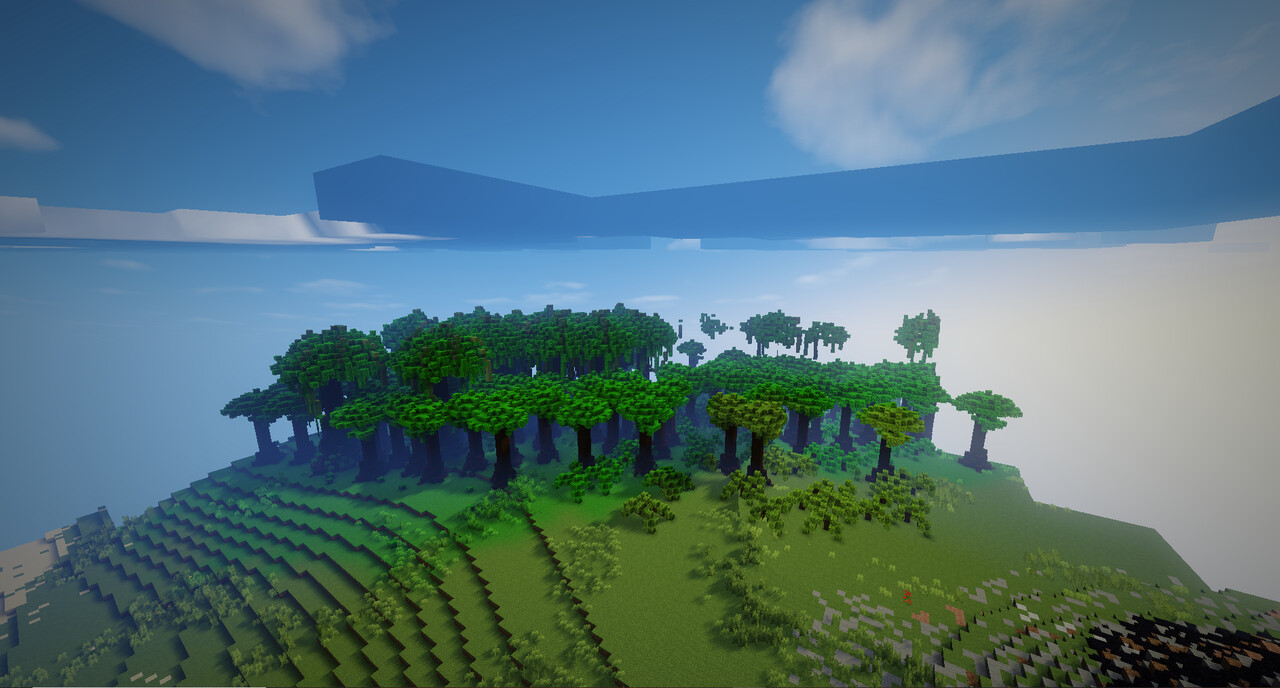 A caribean island Minecraft Map