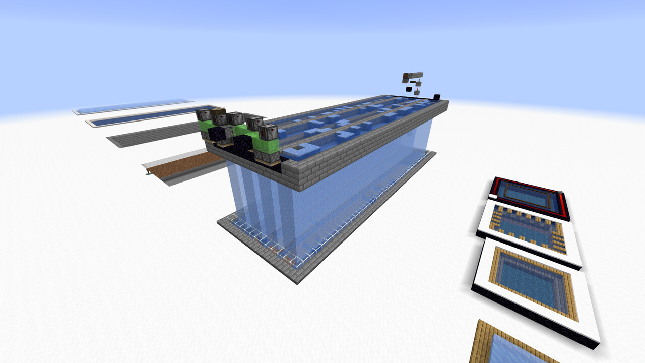 How to farm ice Minecraft Minecraft Map