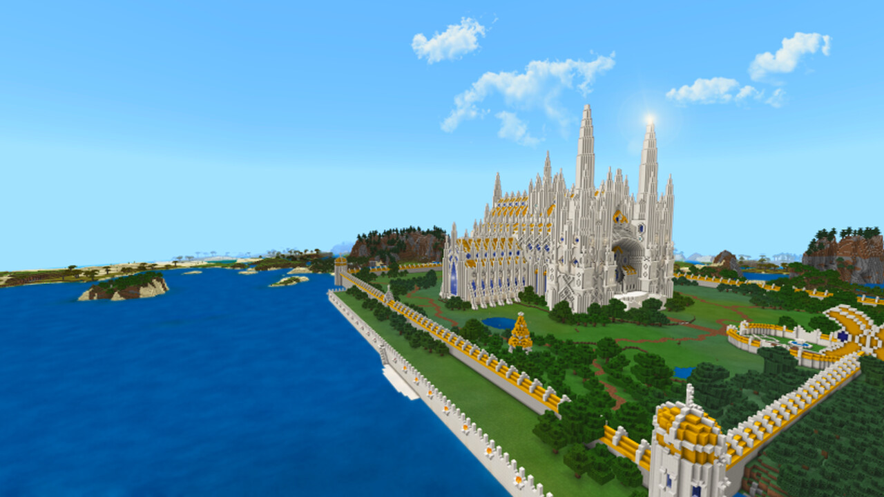 Cathedral Mega Build Minecraft Map