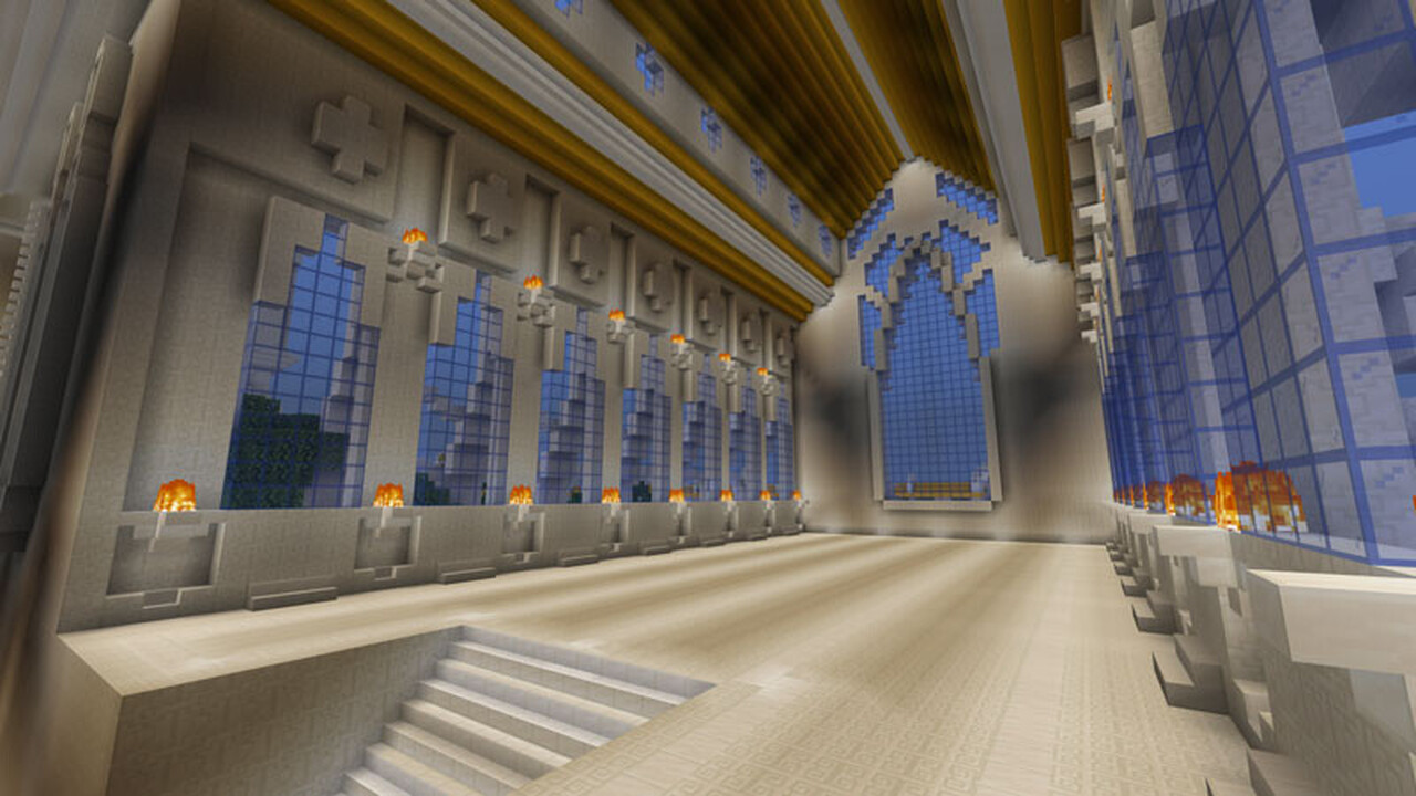 Cathedral Mega Build Minecraft Map