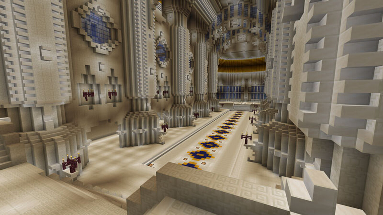 Cathedral Mega Build Minecraft Map
