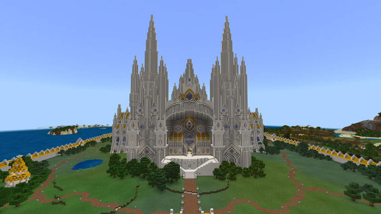 Cathedral Mega Build Minecraft Map