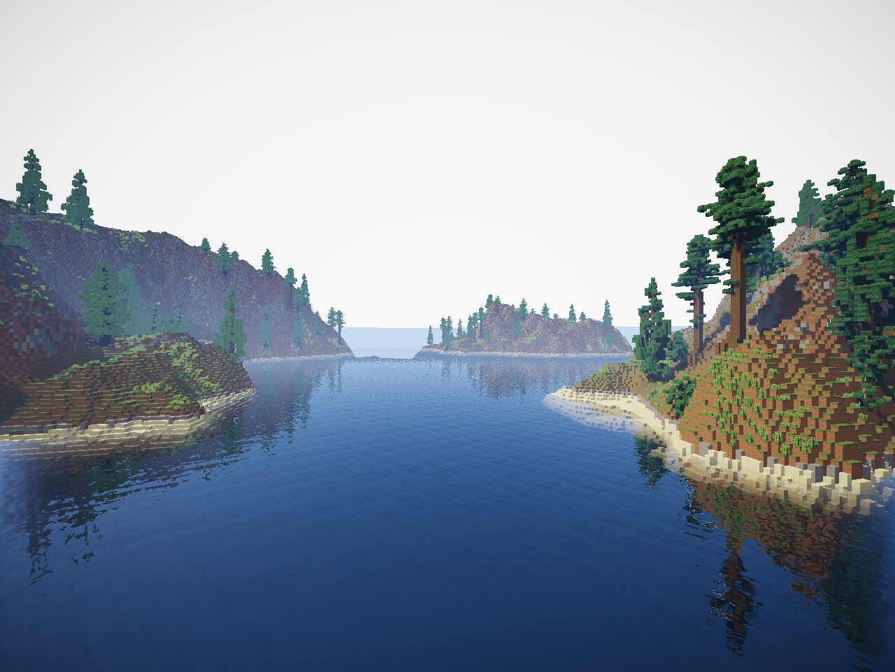 Mountain /Island MAP 1.12.2 Minecraft Map