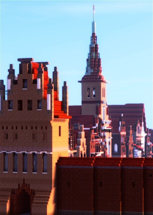 Heilig Geist Kirche, Anklam, Mecklenburg Vorpommern, Germany Minecraft Map