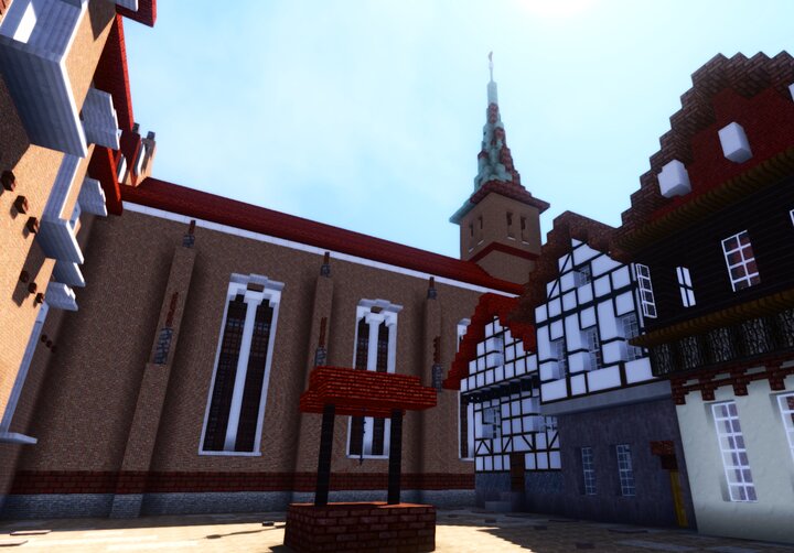 Heilig Geist Kirche, Anklam, Mecklenburg Vorpommern, Germany Minecraft Map