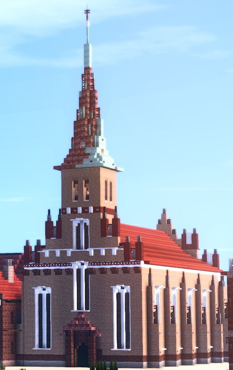 Heilig Geist Kirche, Anklam, Mecklenburg Vorpommern, Germany Minecraft Map