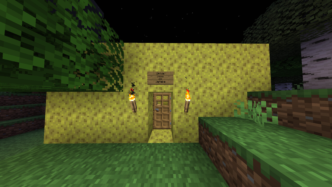 A aventura do Jereba Minecraft Map