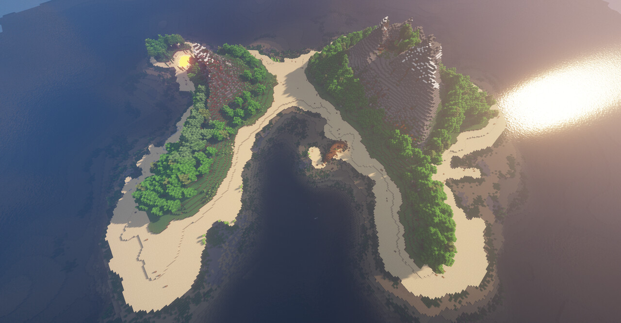 Shipwreck Island [1.16.2 Survival Map] Minecraft Map