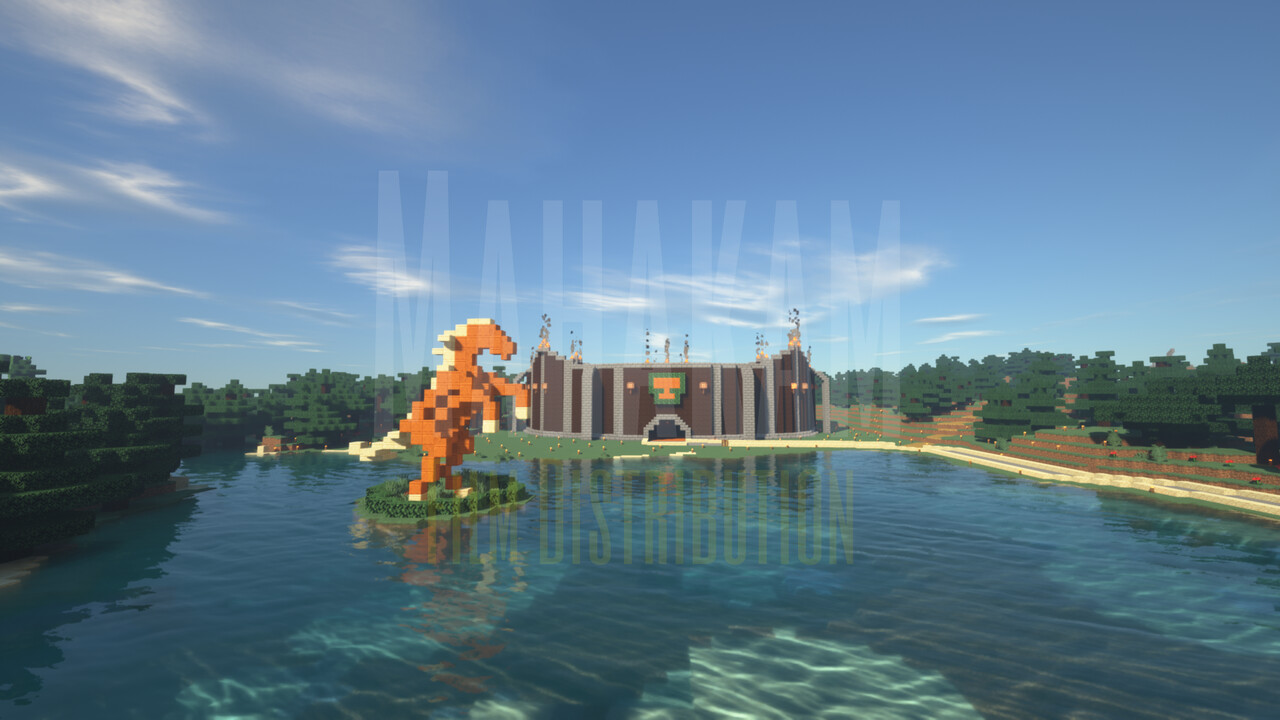 Racing Arena of Mahakam Minecraft Map