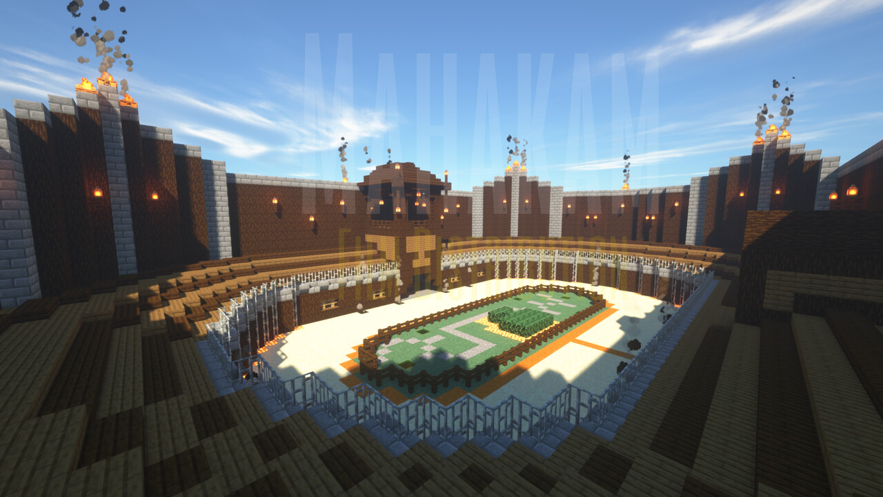 Racing Arena of Mahakam Minecraft Map