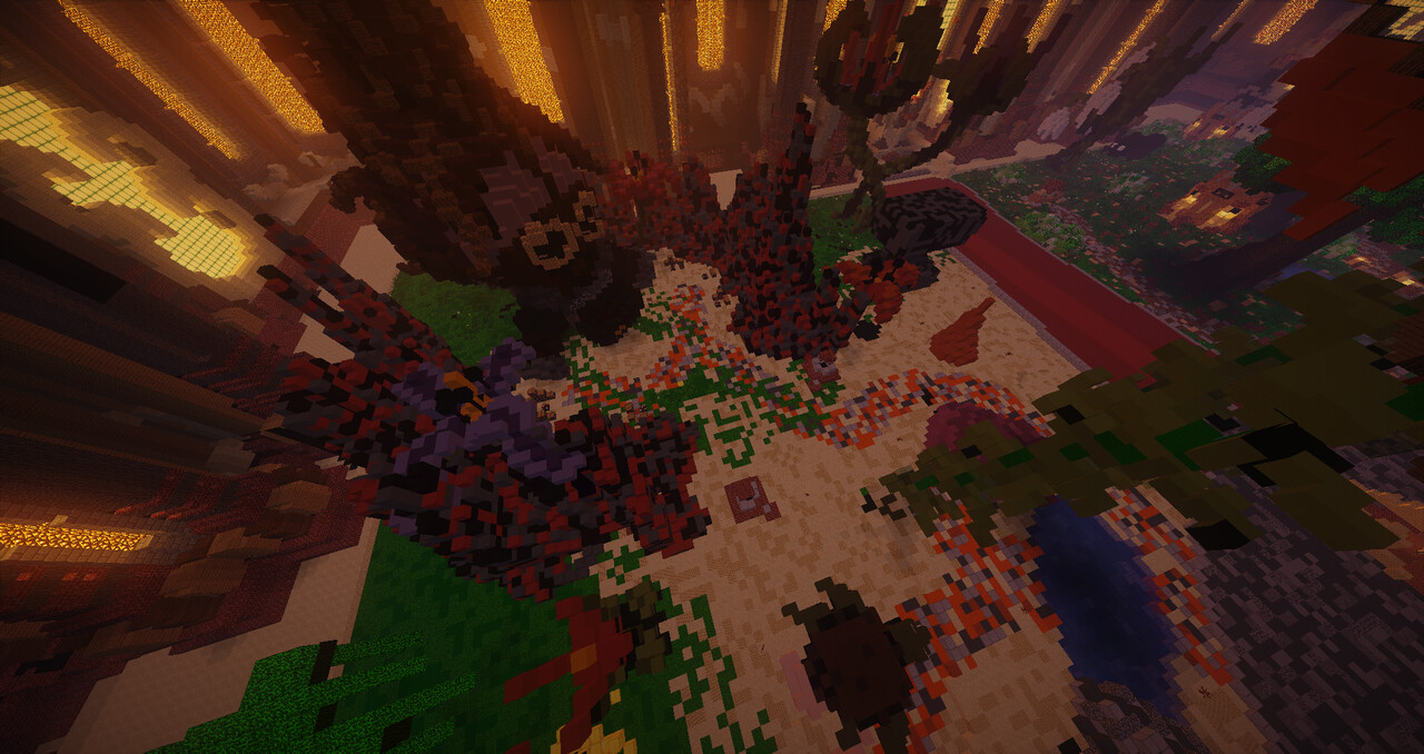 [5$] Giant Faction Spawn + WarZone ! Minecraft Map