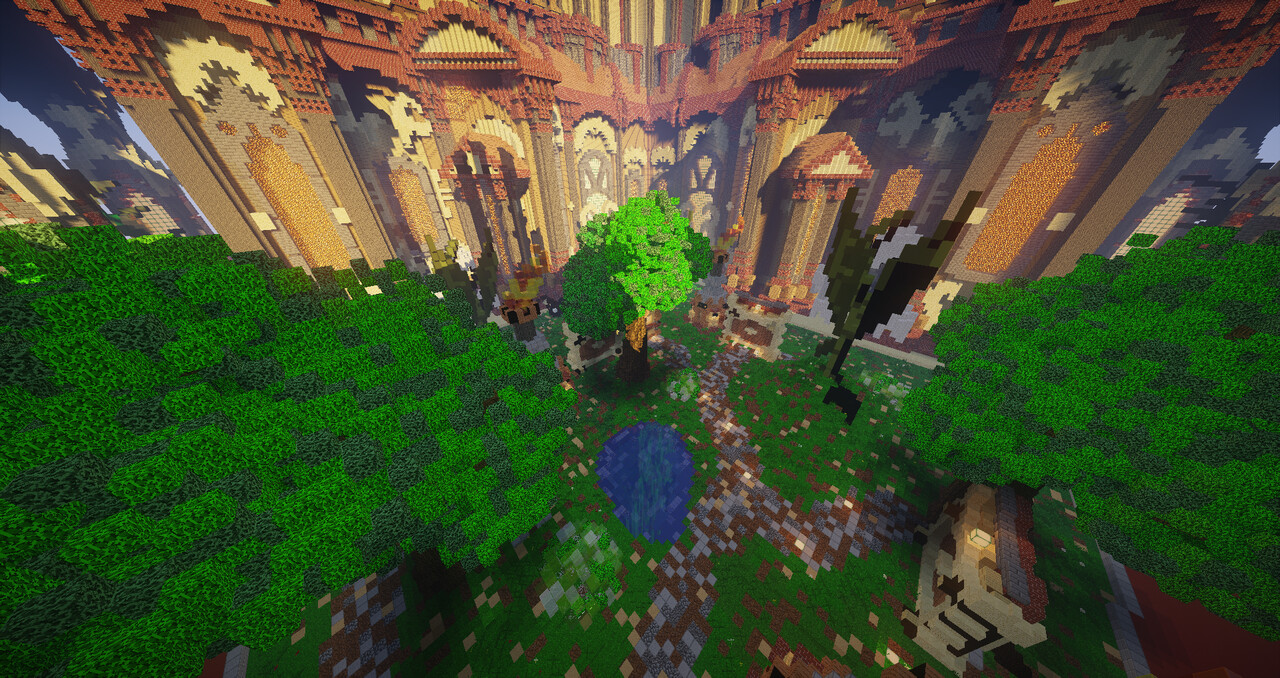 [5$] Giant Faction Spawn + WarZone ! Minecraft Map