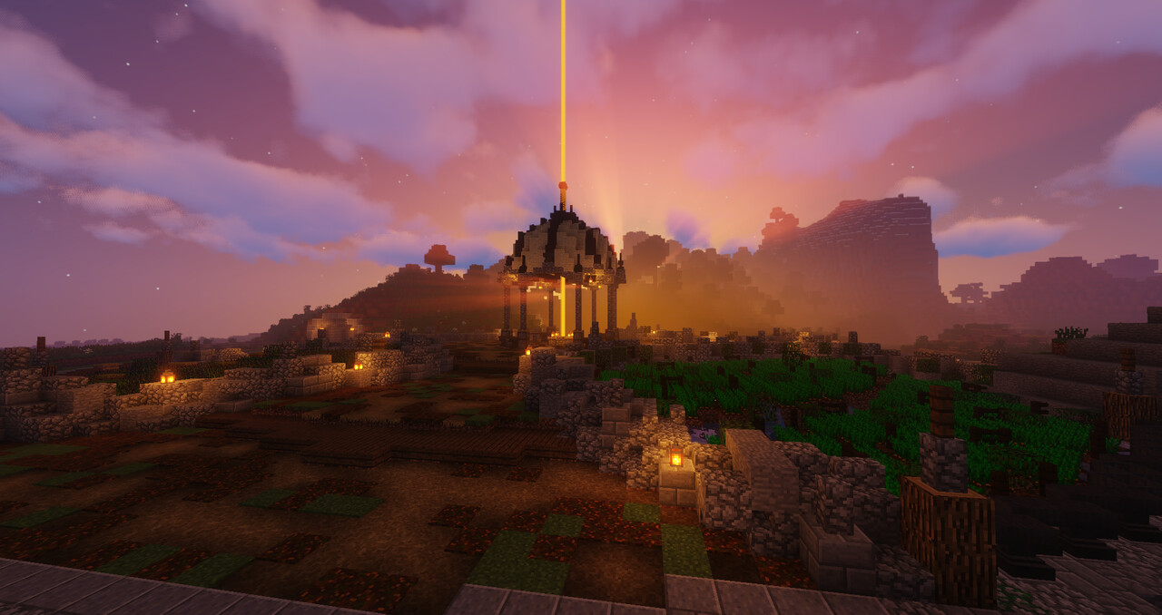 Epic Vanilla Server Spawn by PhantasiaWorld Minecraft Map