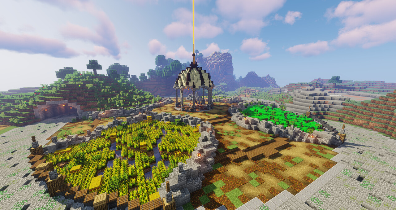 Epic Vanilla Server Spawn by PhantasiaWorld Minecraft Map