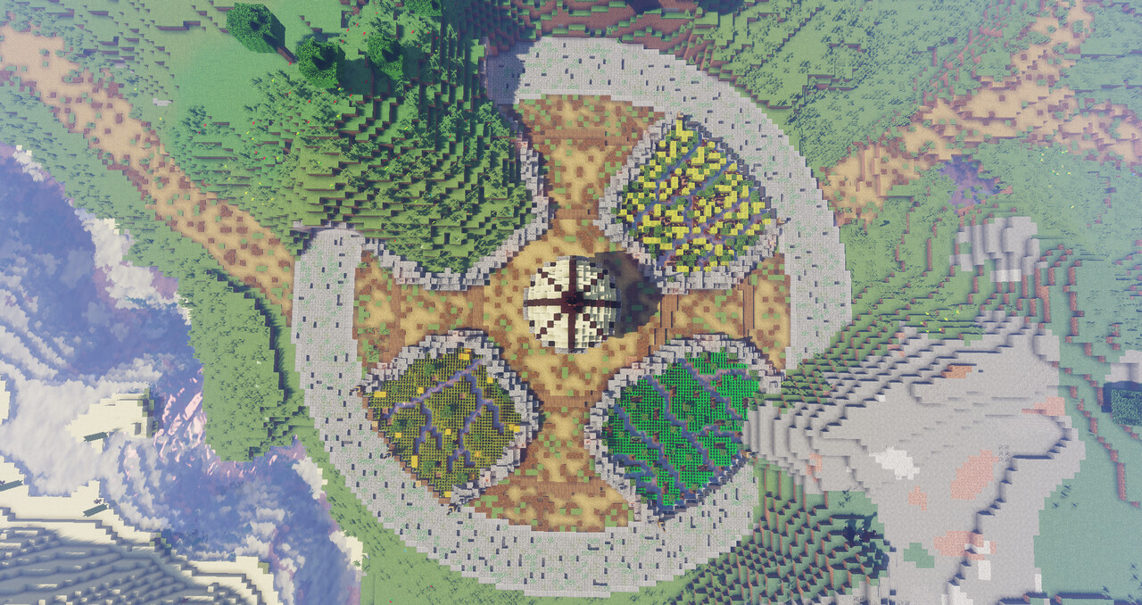 Epic Vanilla Server Spawn by PhantasiaWorld Minecraft Map