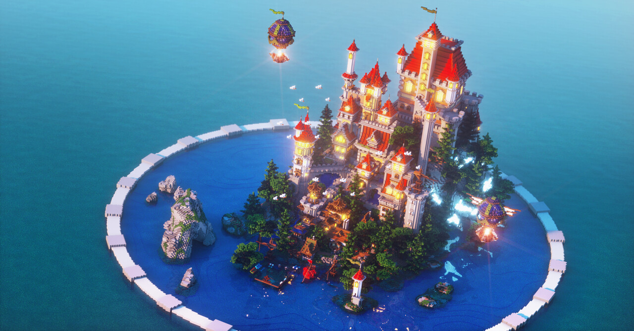 The dream castle Minecraft Map