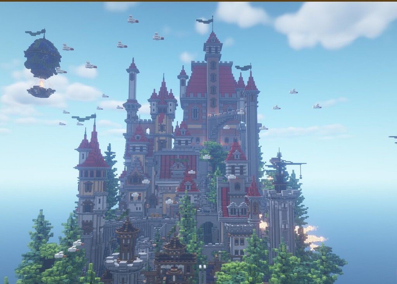 The dream castle Minecraft Map